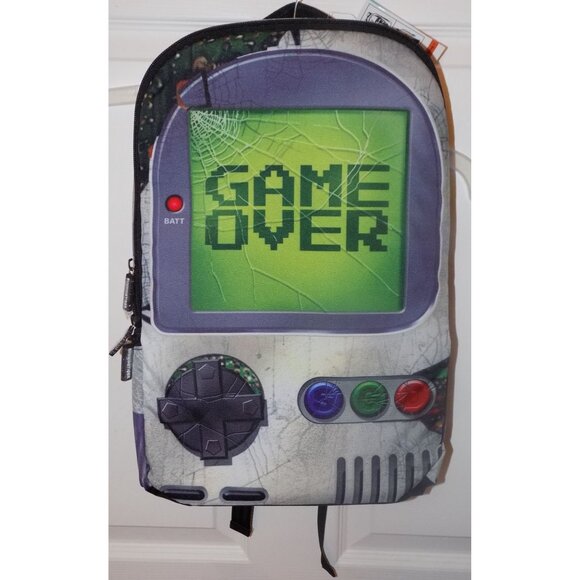 Unlisted | Accessories | Game Over Backpack Video Game School Supplies ...